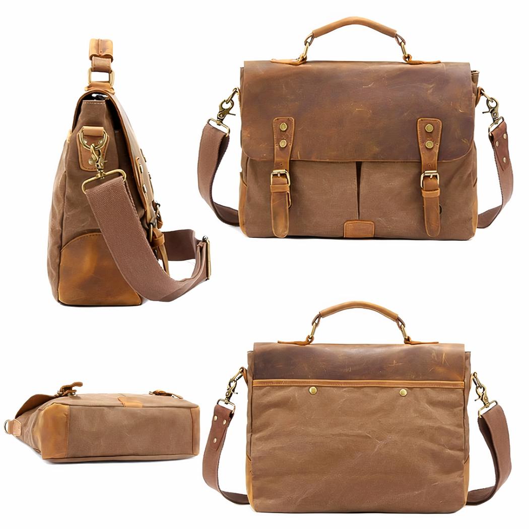 Cartable style forestier pour homme - Mon Sac à Dos