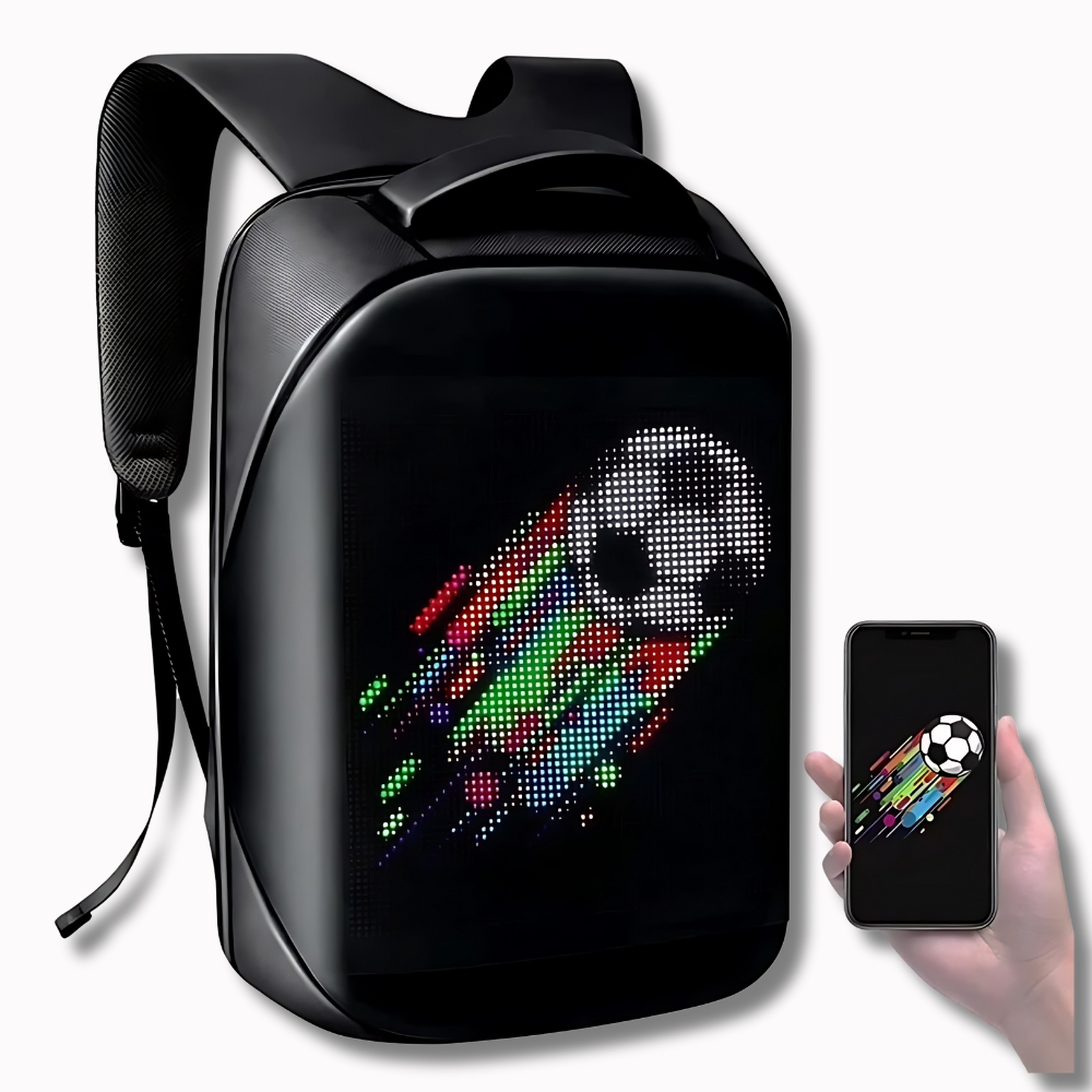 Sac à dos avec écran LED programmable - Mon Sac à Dos